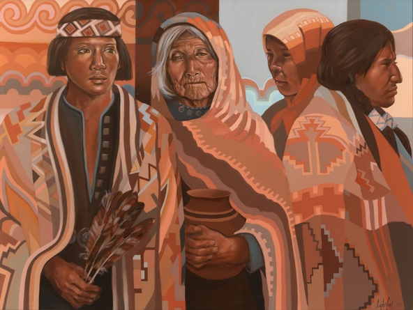 Jon Lightfoot | Women of the Well | MutualArt