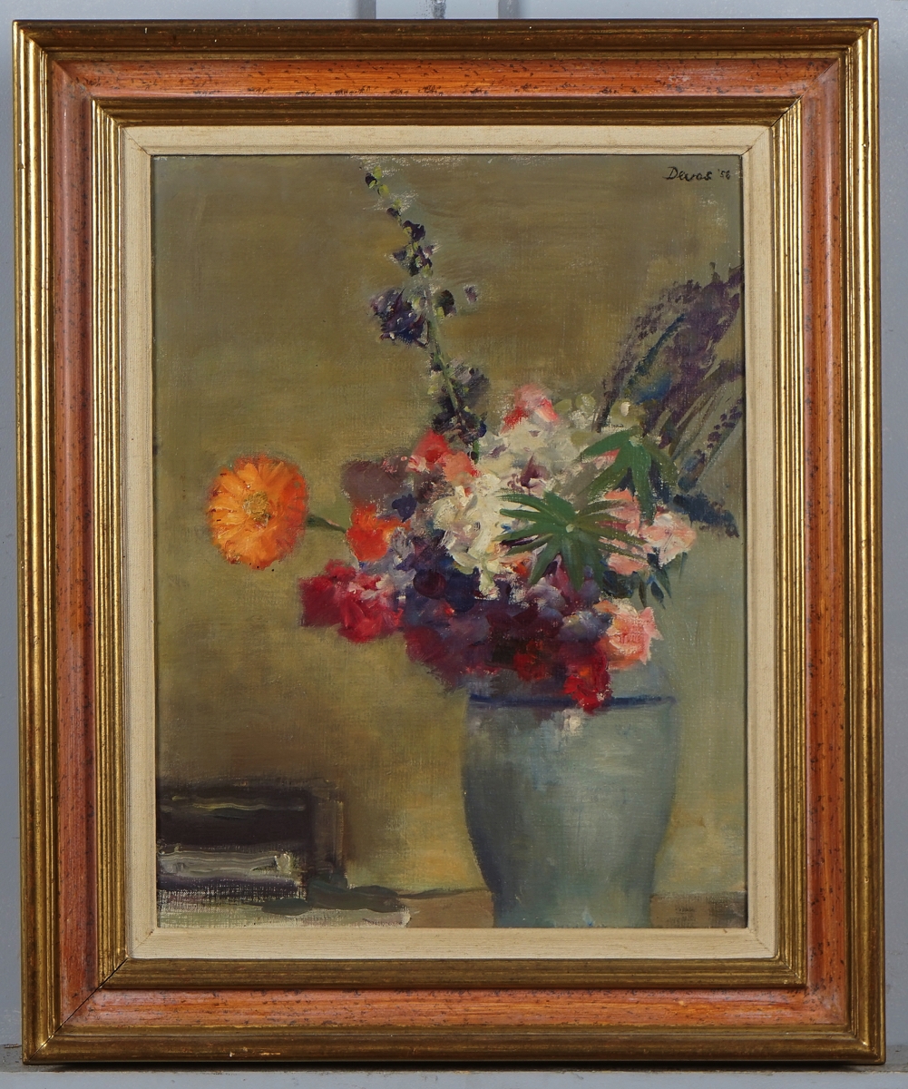 Anthony Devas | Still life of flowers in a vase | MutualArt