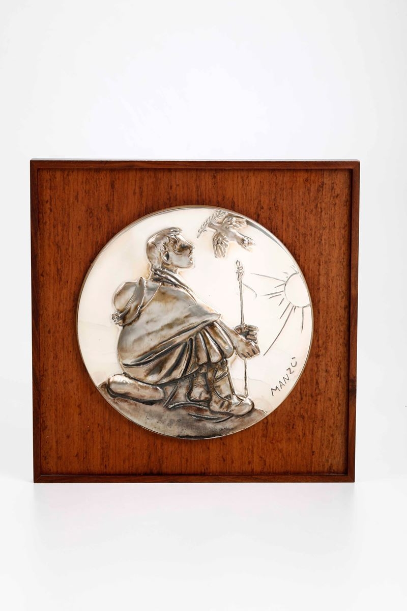 Giacomo Manzù | Figura di Santo | MutualArt