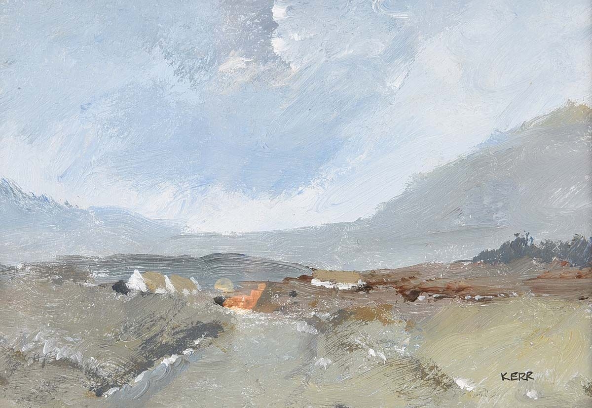 Tom Kerr | COTTAGES IN THE MOURNES | MutualArt