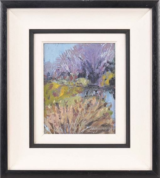 Robert Bottom | TREES BY THE RIVER LAGAN | MutualArt