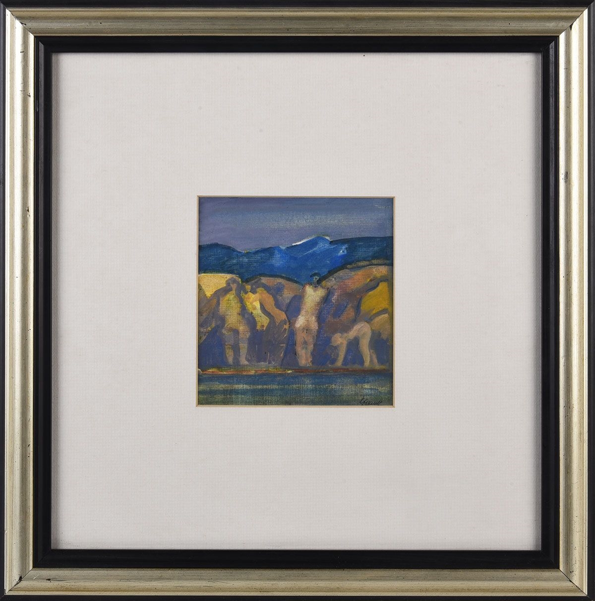 George Gault | FIGURES BY THE WATER'S EDGE | MutualArt