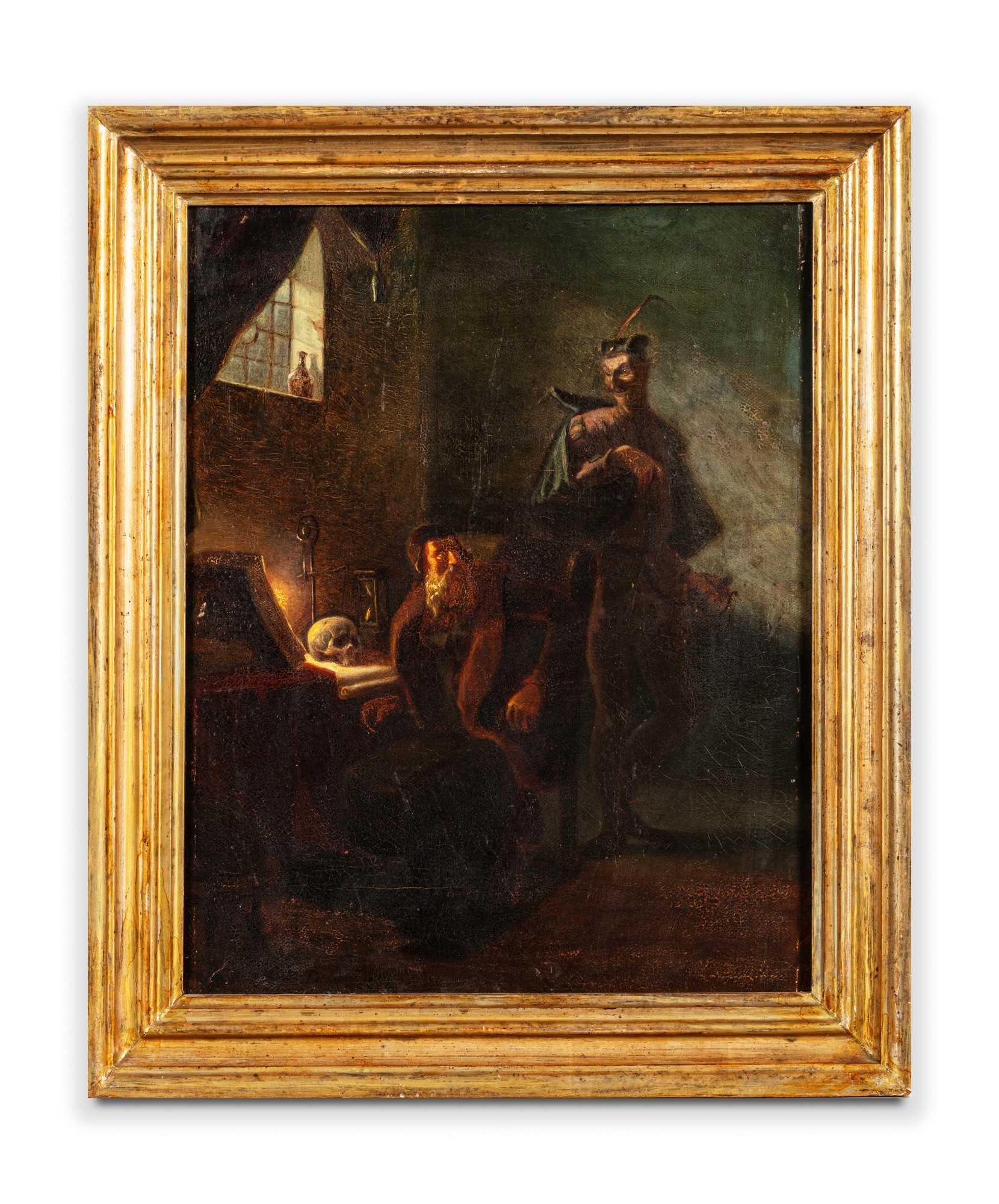 French School, 19th Century | Faust and Mephistopheles (1868) | MutualArt