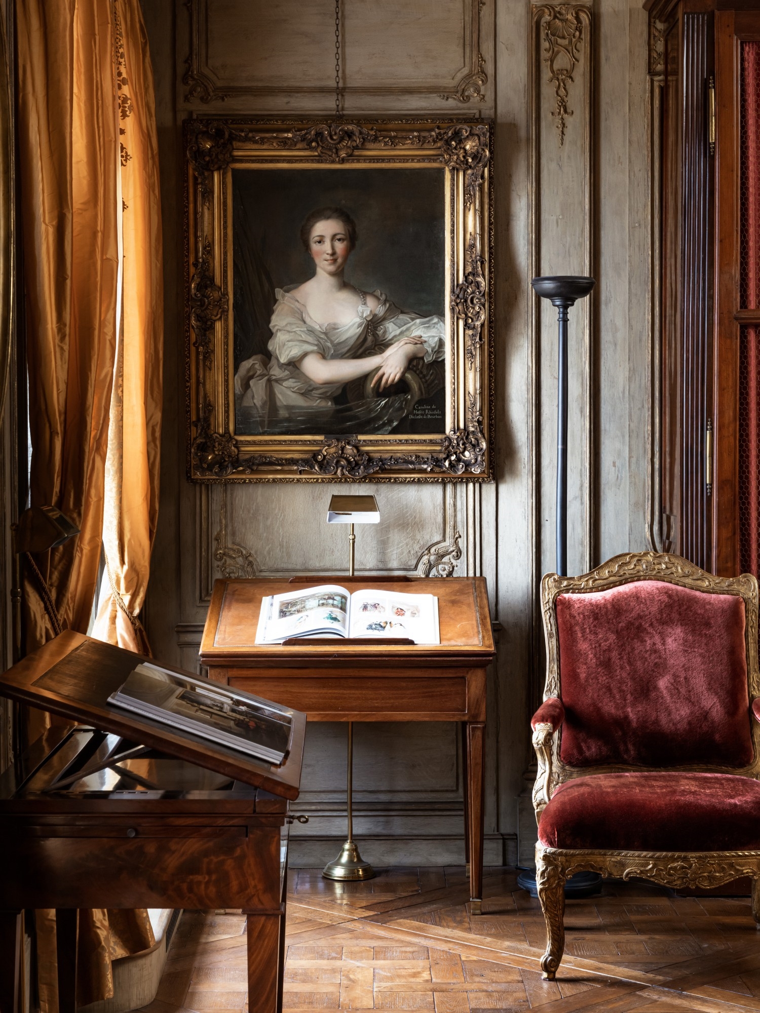 Jean-Marc Nattier | Entourage de Jean-Marc Nattier, Portrait présumé de ...