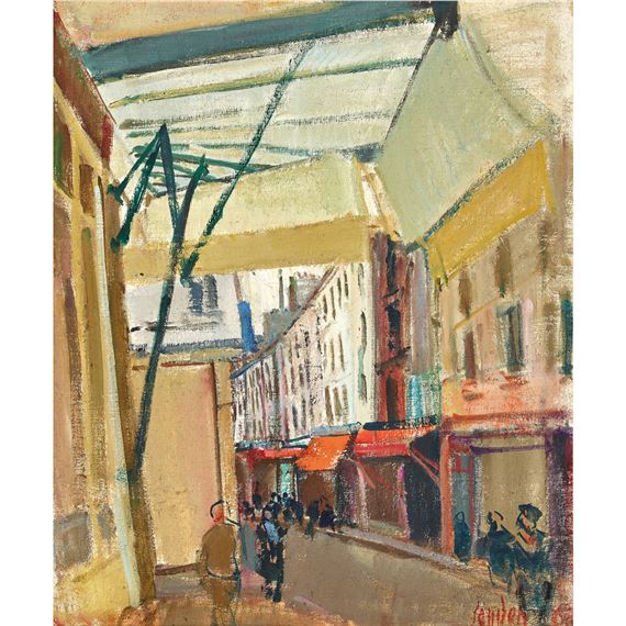 Rudolf Zender | Aux Halles (1968) | MutualArt