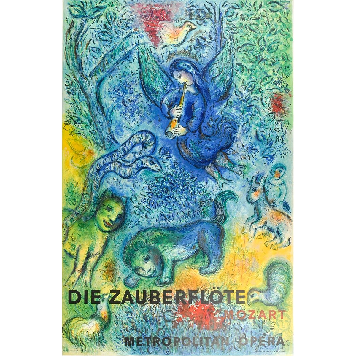 Marc Chagall | The Magic Flute, Die Zauberflote, Mozart, Metropolitan ...