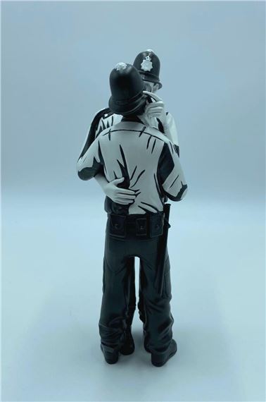 Brandalism | Kissing Coppers (inspired by Banksy) (2019) | MutualArt