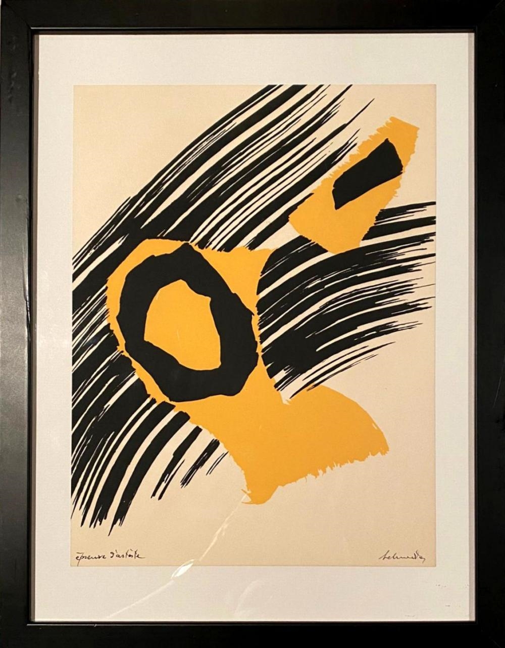 Gérard Ernest Schneider | Composition (1974) | MutualArt