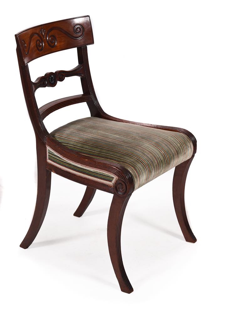 Thomas Hope | A SET OF EIGHT REGENCY MAHOGANY DINING CHAIRS | MutualArt