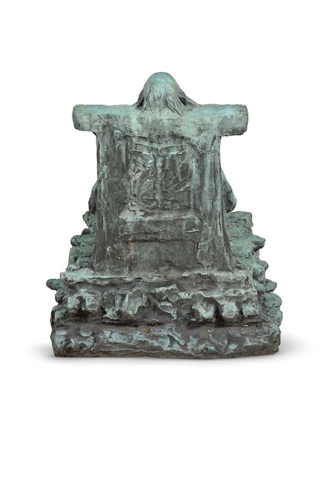 Stephan Abel Sinding | A VERDIGRIS PATINATED BRONZE FIGURAL GROUP ...