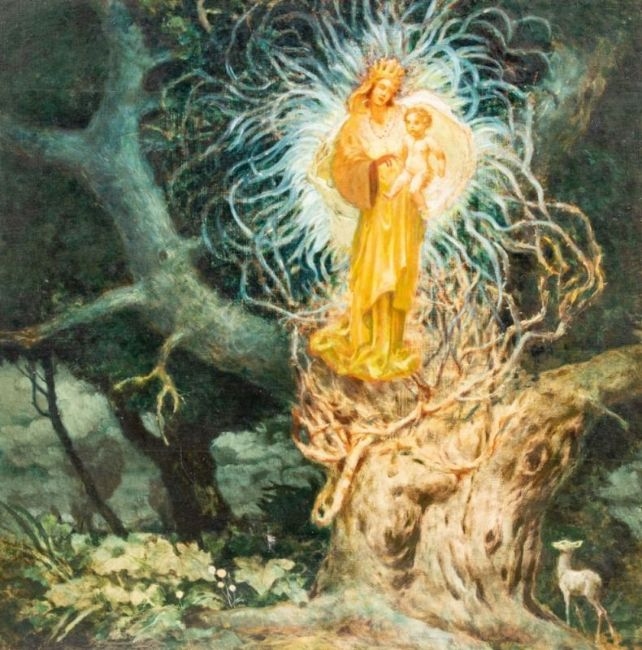 Max Frey | Madonna im Dornbusch | MutualArt