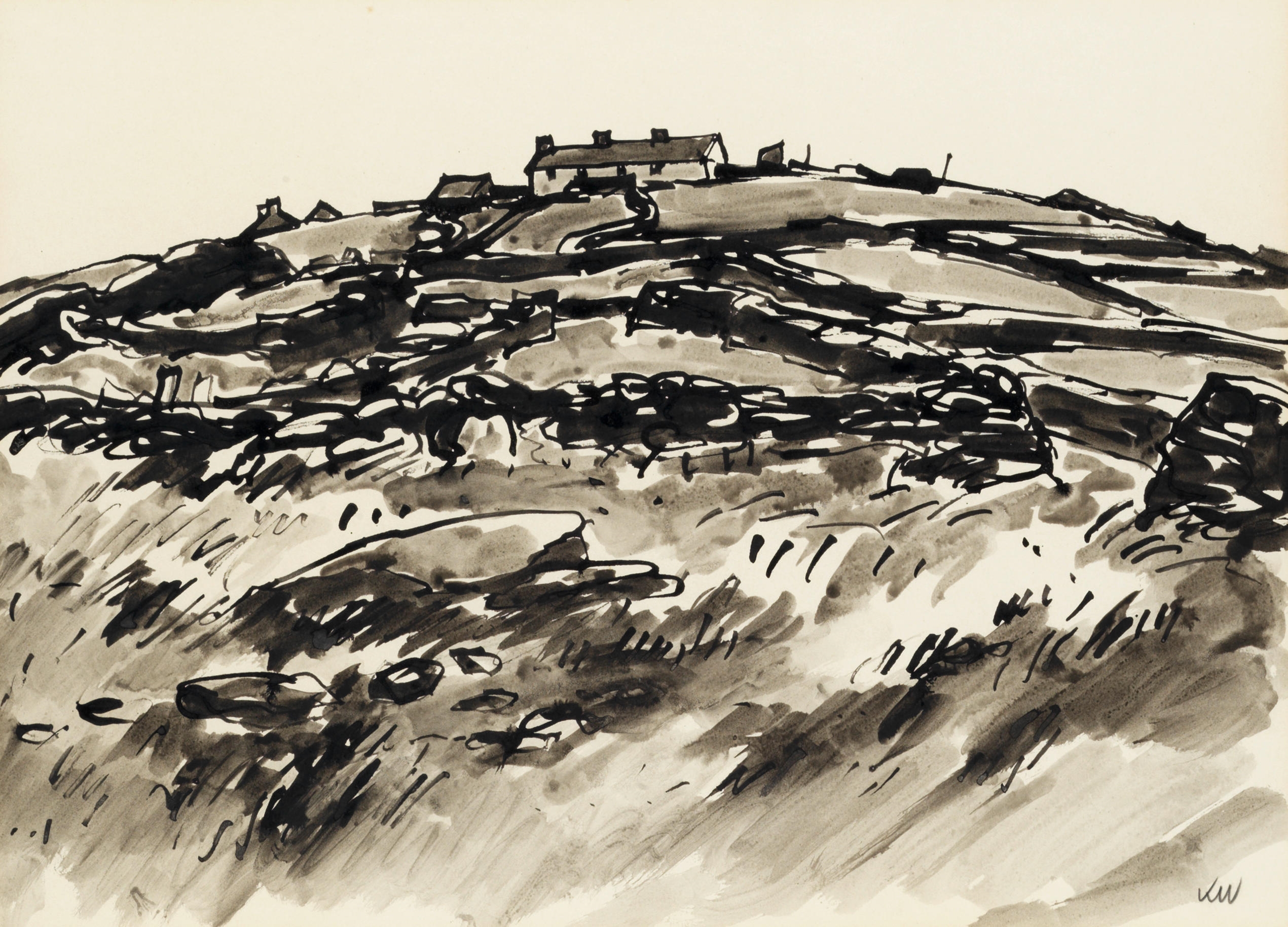Kyffin Williams | Plas y Braich, Cesarea | MutualArt