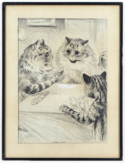 Louis Wain | Bridge of Sighs | MutualArt