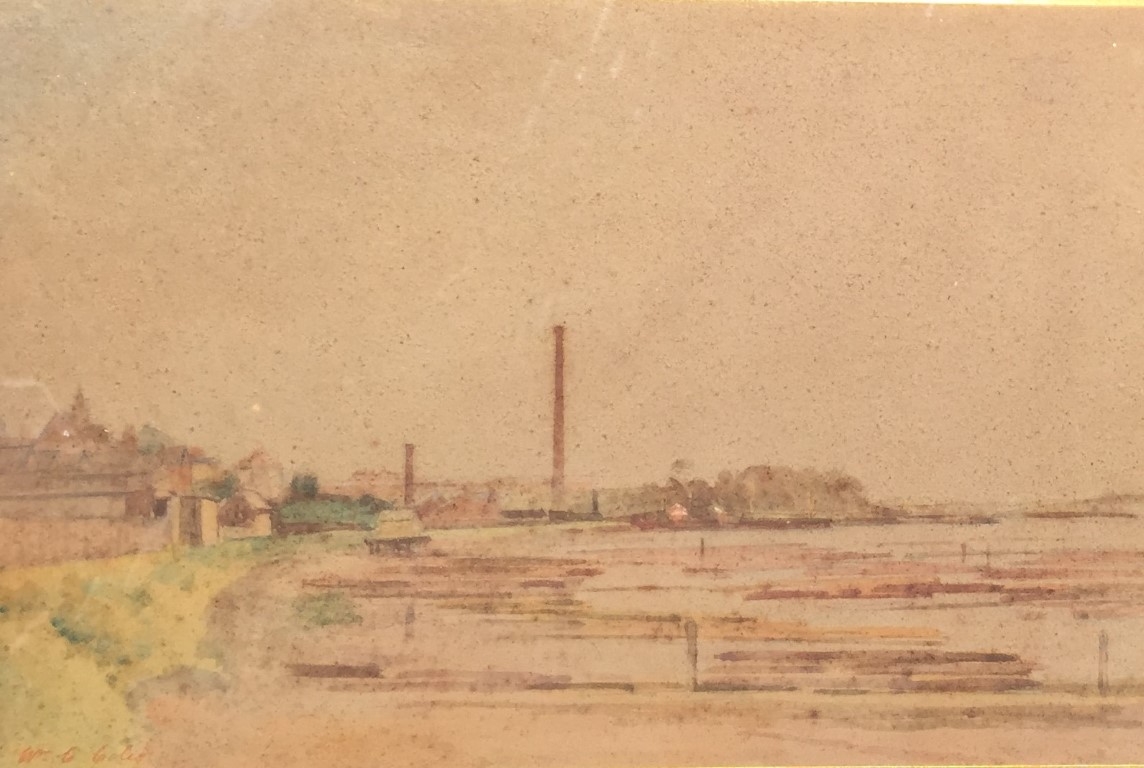 William Coles | Paisaje con lago | MutualArt