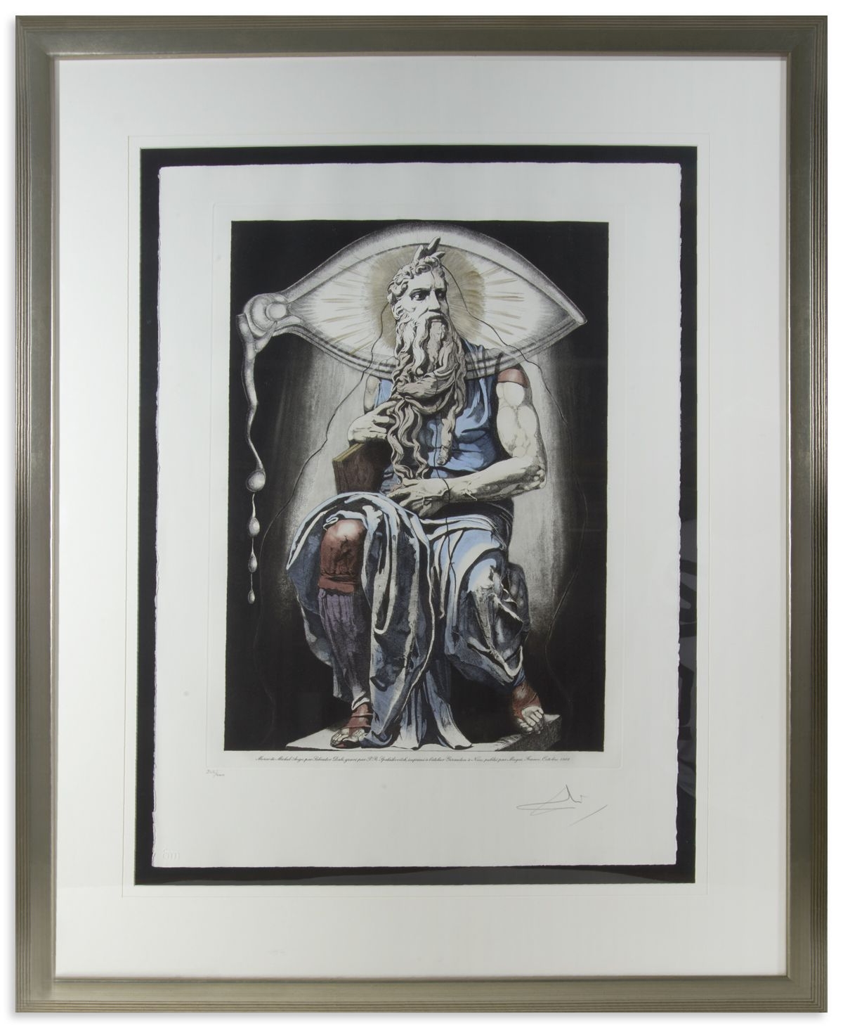 Salvador Dalí | “Moise De Michel Ange.” | MutualArt