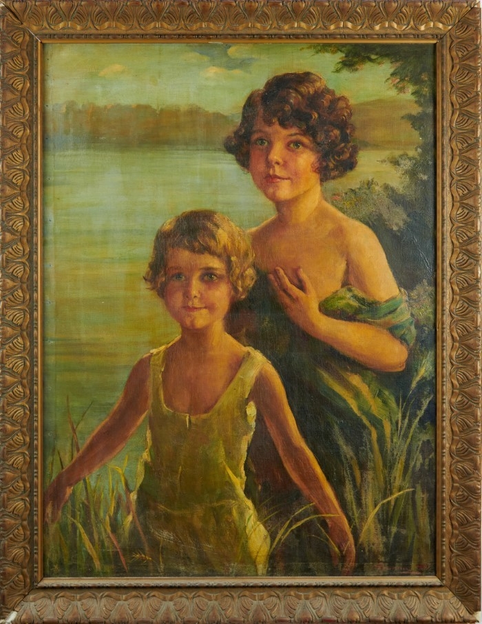 Countess Zichy | Study of two girls, Alice Rebecca and Jean Kendall ...