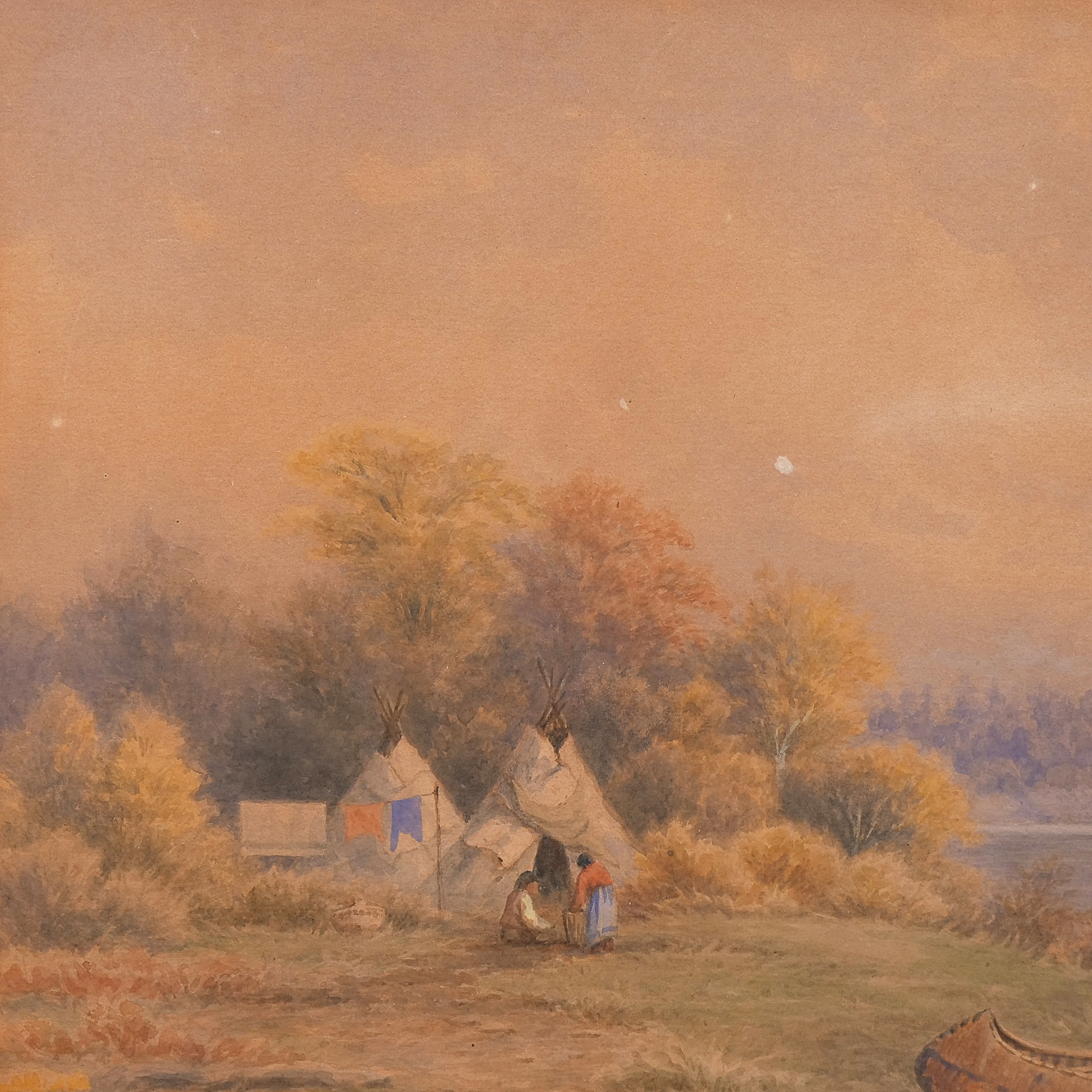 Frederick Arthur Verner | Native scene | MutualArt