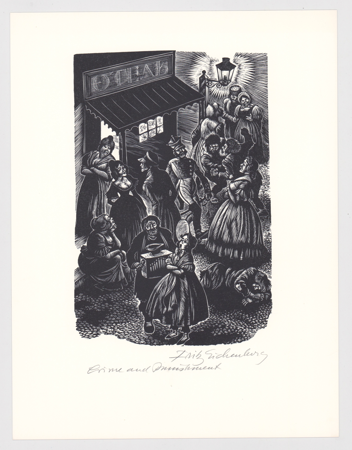 Fritz Eichenberg | Crime and Punishment | MutualArt
