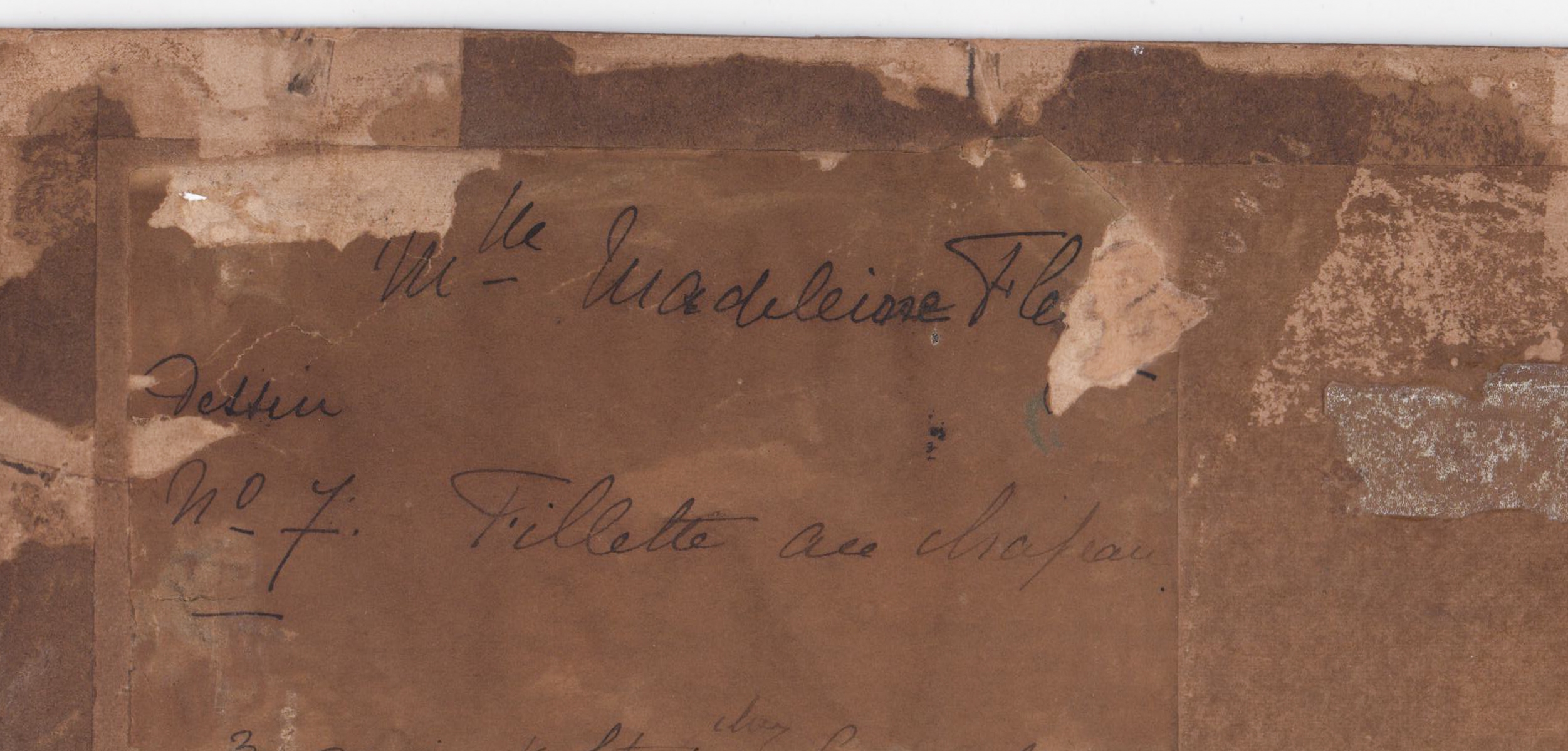 Madeleine Fleury | Pair of Original Drawings | MutualArt