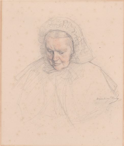 Madeleine Fleury | Pair of Original Drawings | MutualArt