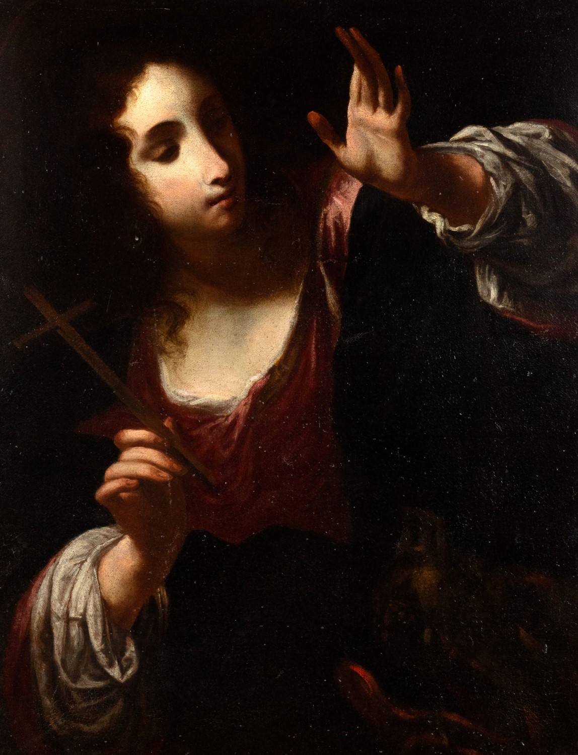 Pietro Dandini | Santa Margherita with the dragon | MutualArt