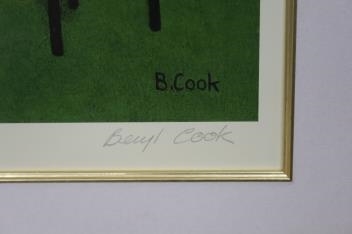 Beryl Cook | Tea in the Garden | MutualArt