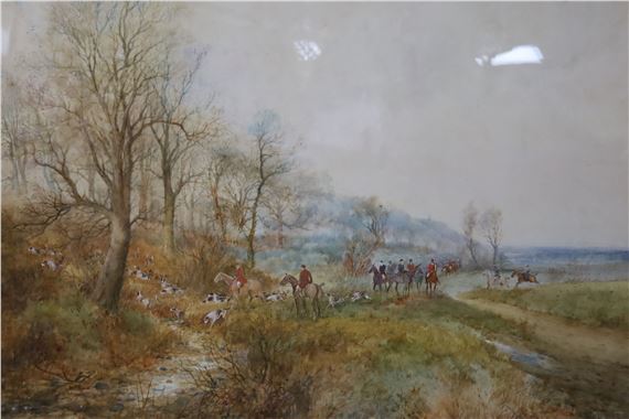 Arthur Willett | Hunting scene | MutualArt