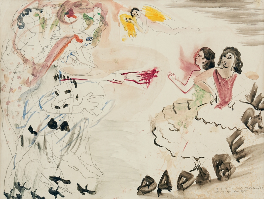 Christian Bérard | Christian (Bebé) Bérard t.h. 108 Rue Lepic (1926 ...