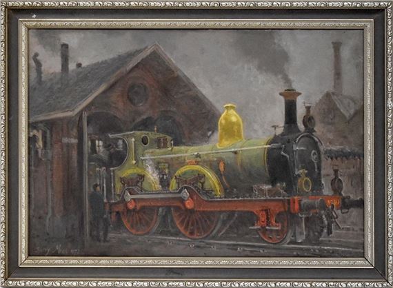 Harry Maas | 'Dutch State Railways Engine Shed Beyer Peacock & Co ...