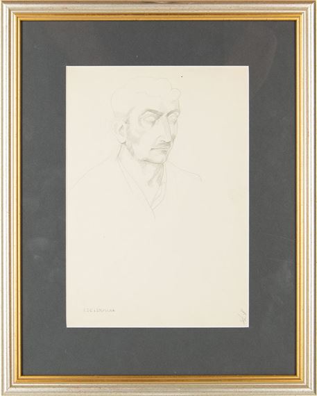 Tamara de Lempicka | Man portrait (Circa 1924) | MutualArt