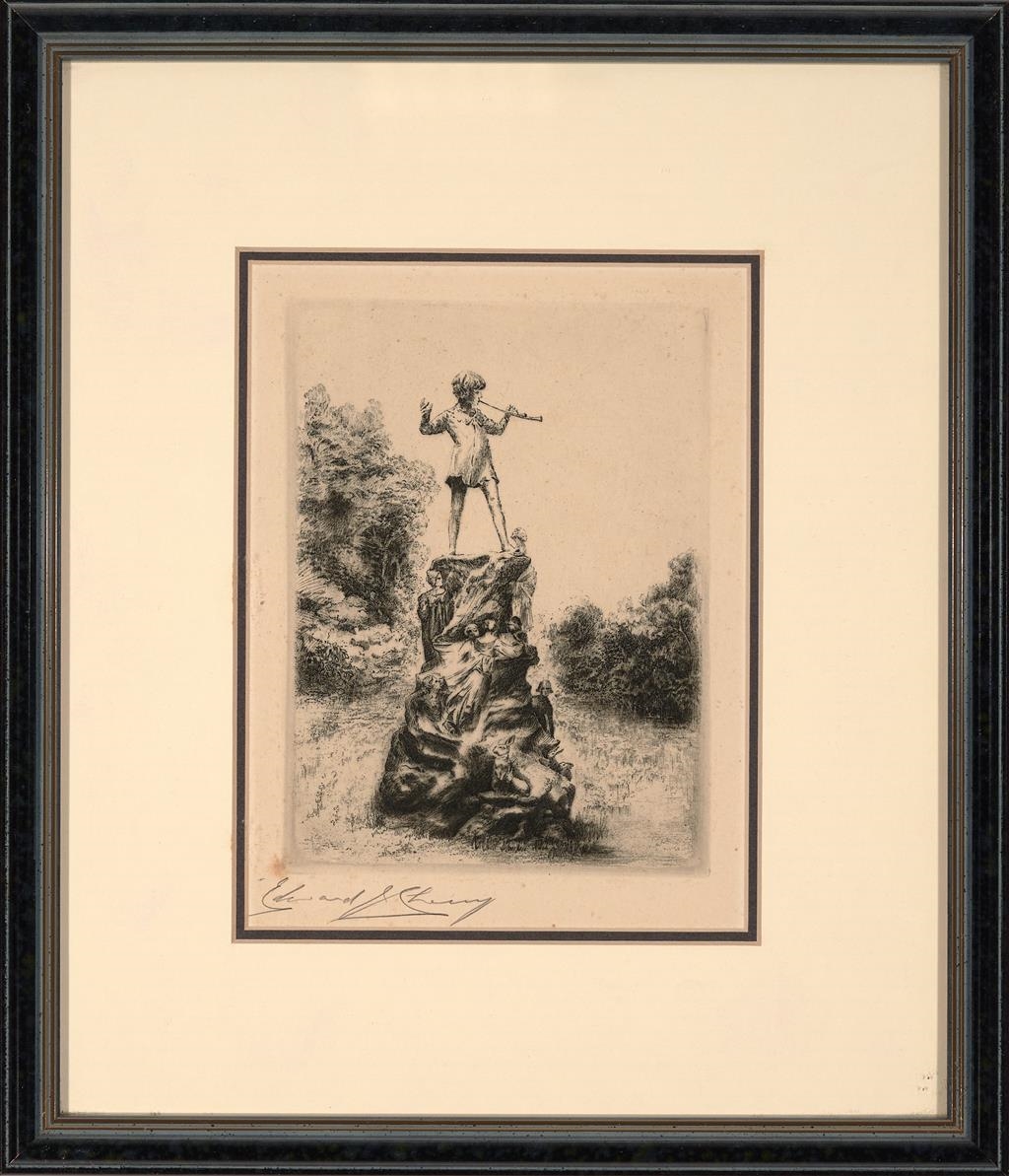 Edward J. Cherry | Peter Pan Statue, Kensignton Gardens | MutualArt