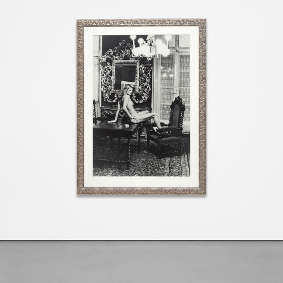 Helmut Newton | Charlotte Rampling at the Hotel Nord-Pinus, Arles ...