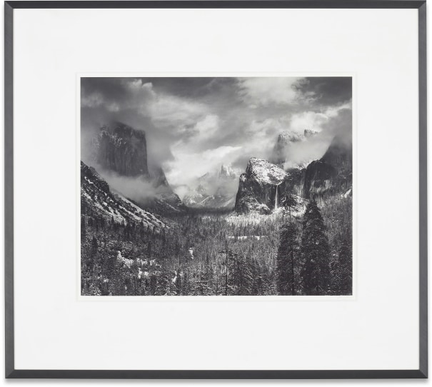Ansel Adams | Clearing Winter Storm, Yosemite National Park (1944 ...