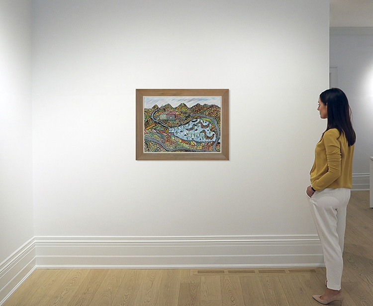 Arthur Villeneuve | Cap-Santé près de Montréal (1961) | MutualArt