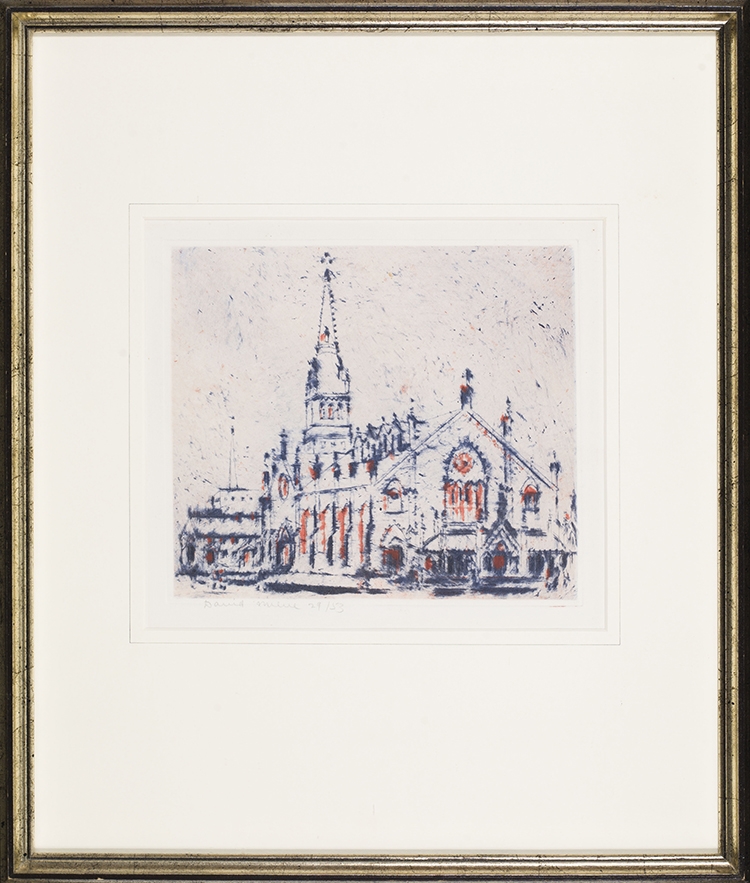David B. Milne | St. Michael's Cathedral (1943) | MutualArt