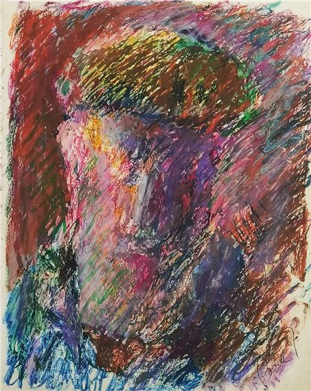 Jerzy Panek | Autoportret (1987) | MutualArt