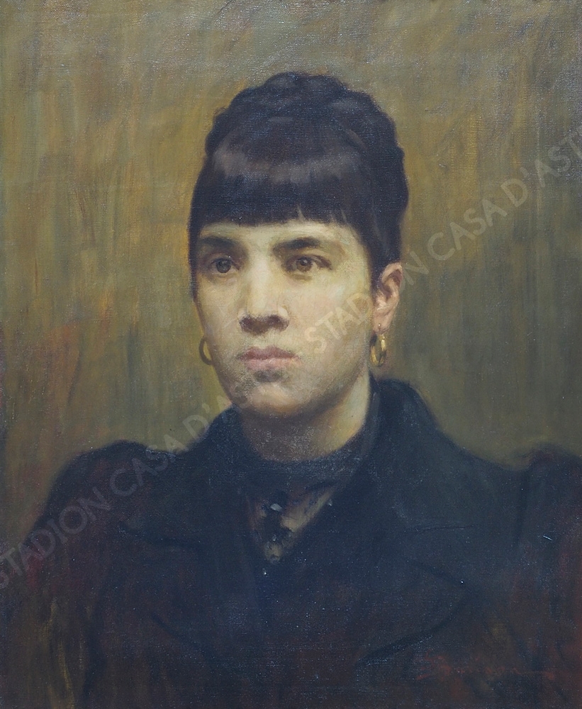 Giuseppe Barison | Ritratto femminile | MutualArt