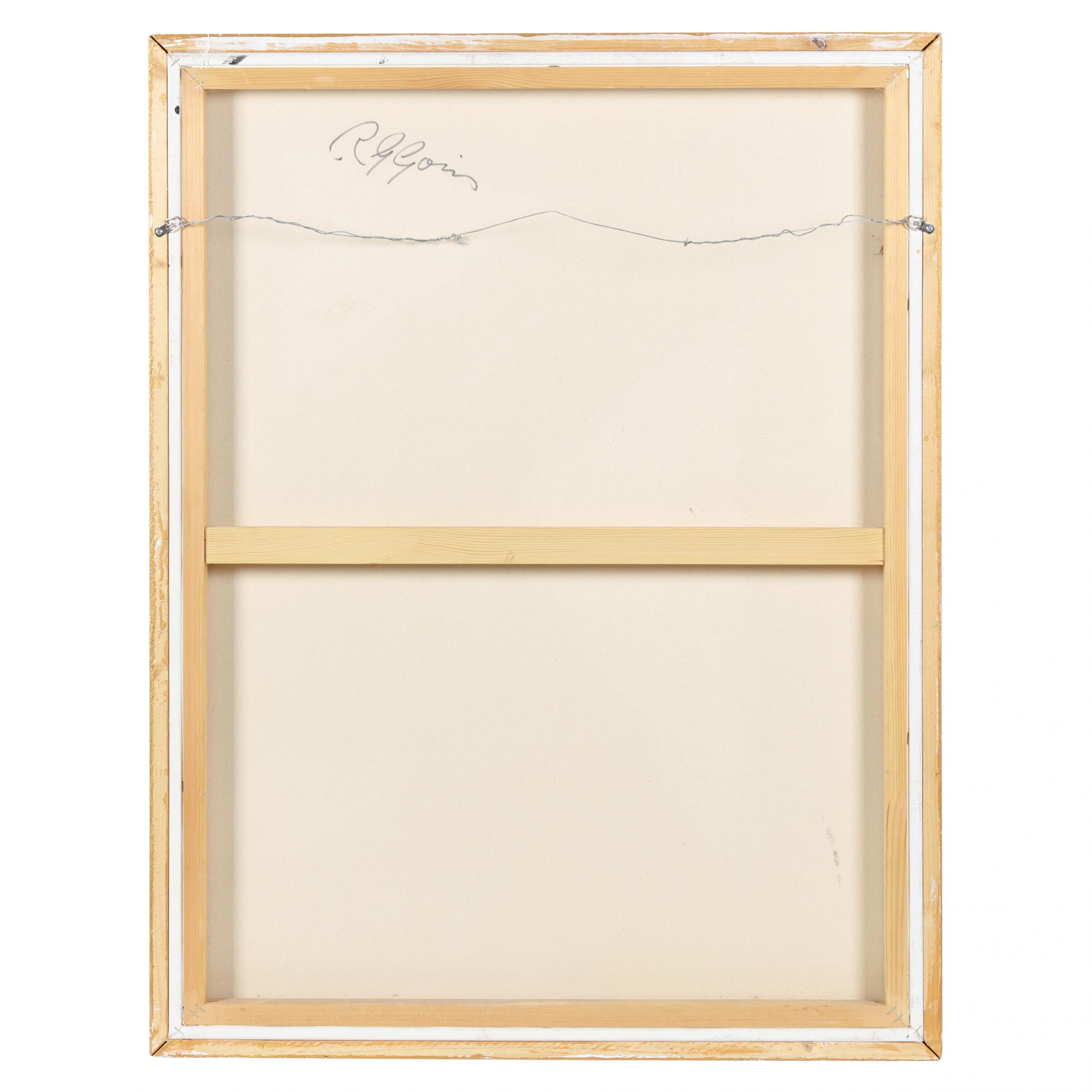 Ron Goins | Black on White Abstract | MutualArt