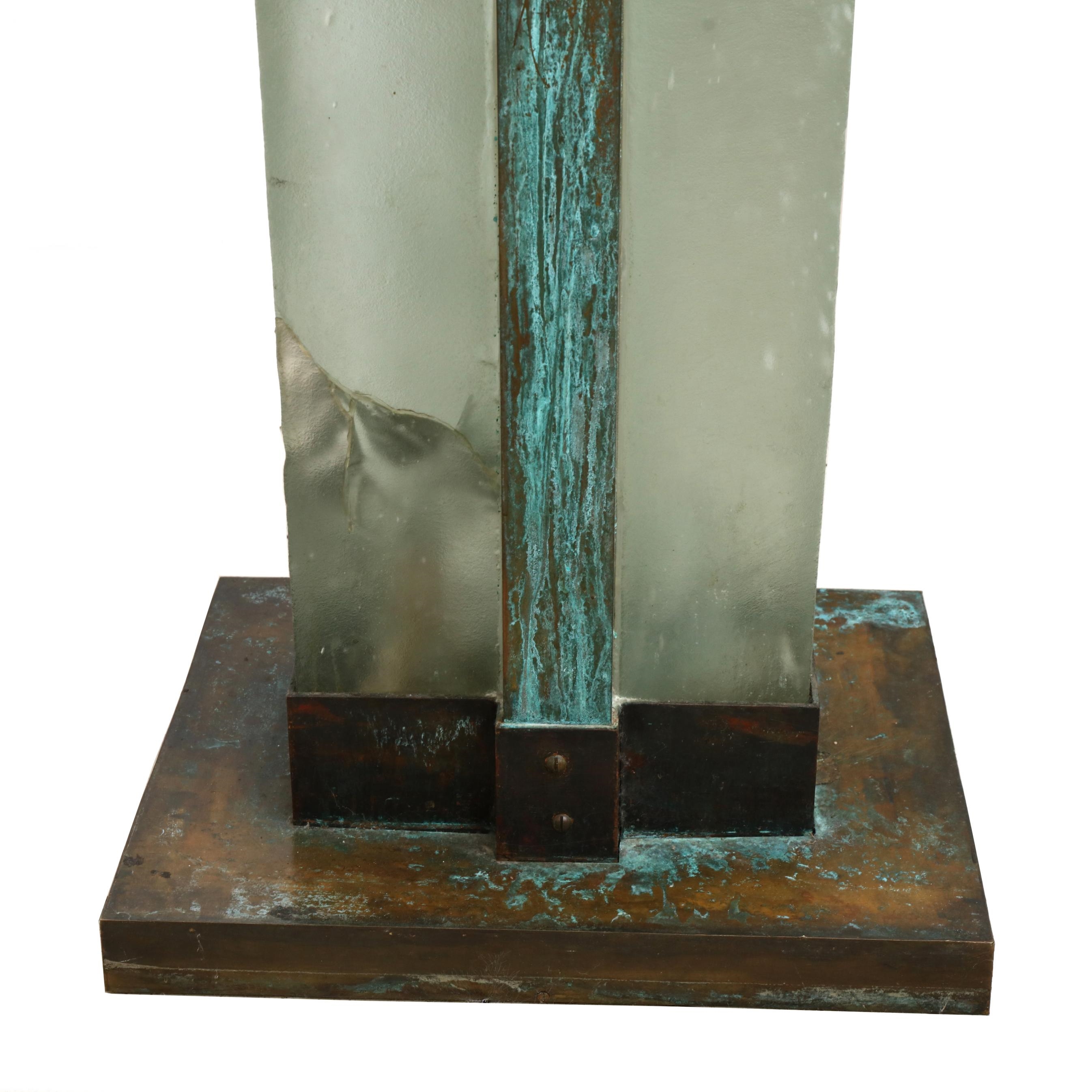 Howard Ben Tré | Aligned Section Monumental Glass Sculpture | MutualArt