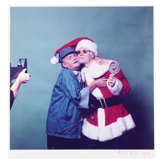 Mick Rock | Andy Warhol and Truman Capote (1978) | MutualArt