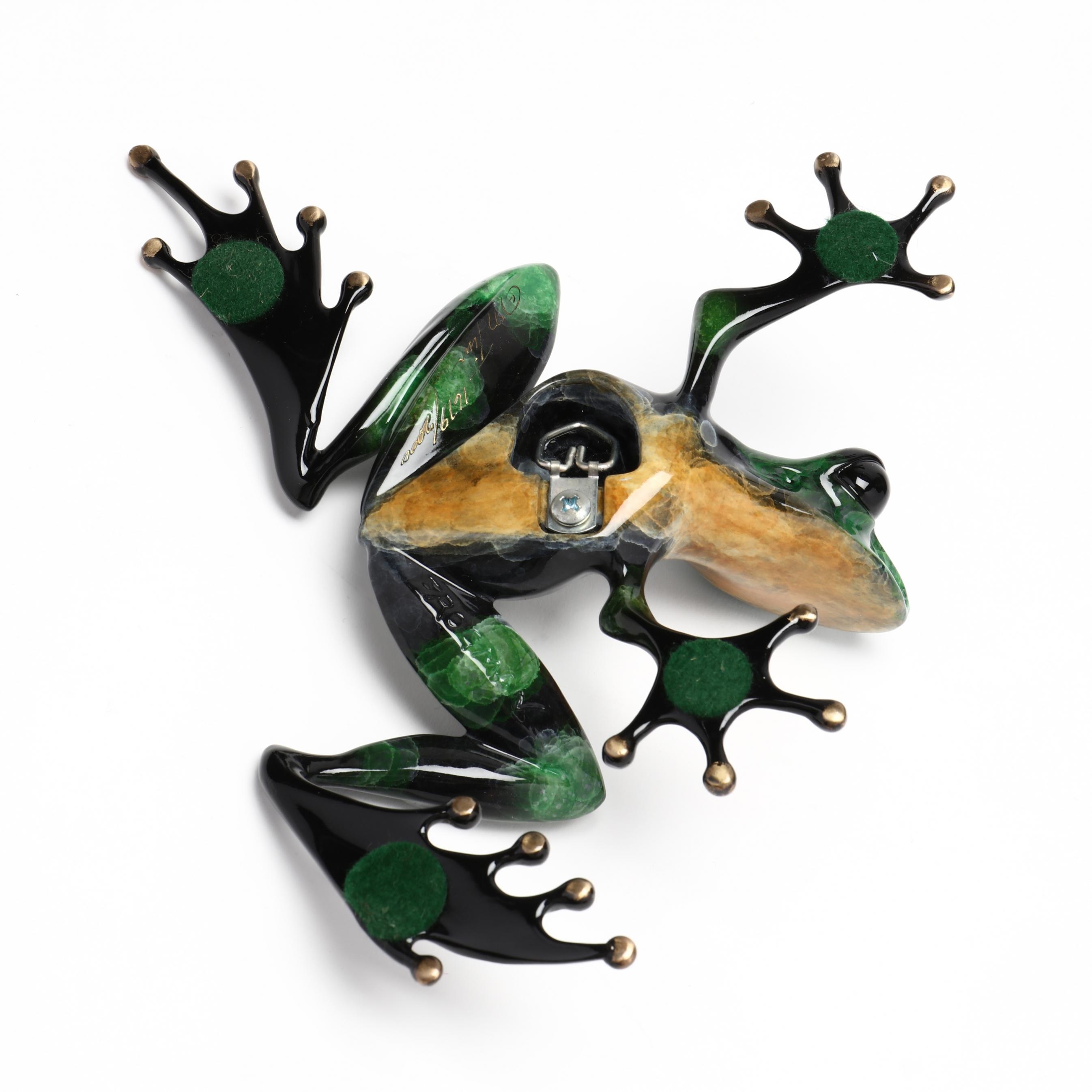 Tim Cotterill | Stuck Up Bronze Frogman Sculpture (1997) | MutualArt