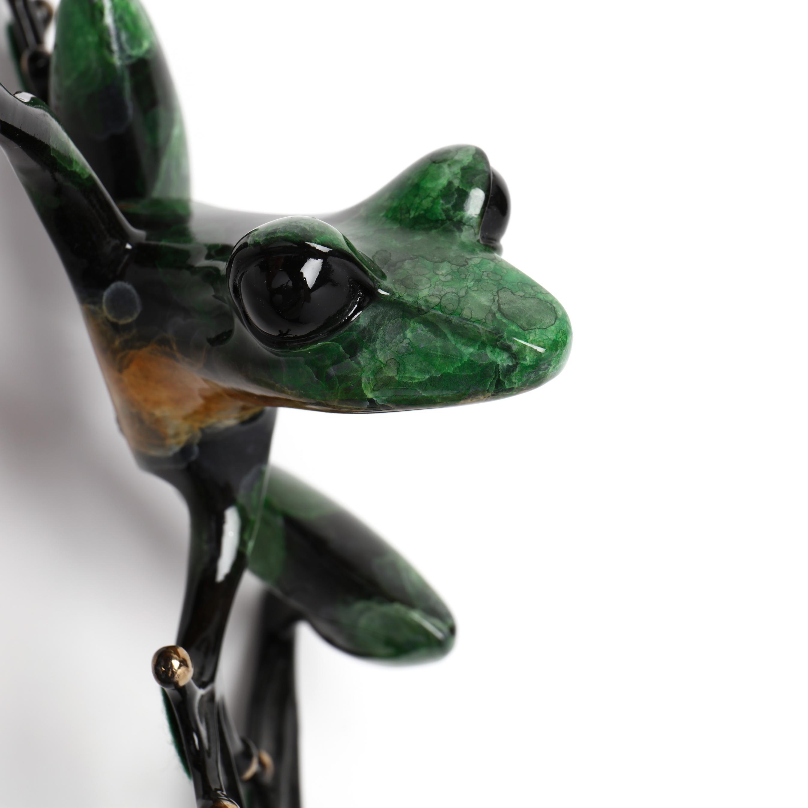 Tim Cotterill | Stuck Up Bronze Frogman Sculpture (1997) | MutualArt