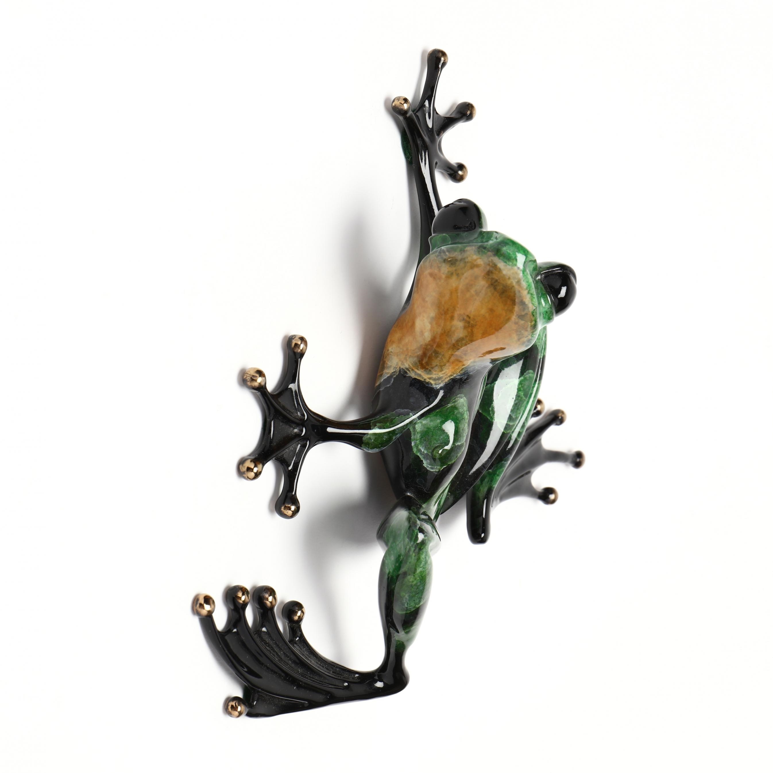 Tim Cotterill | Stuck Up Bronze Frogman Sculpture (1997) | MutualArt