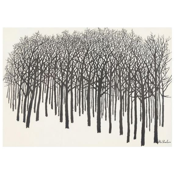 Ben Shahn | Trees | MutualArt