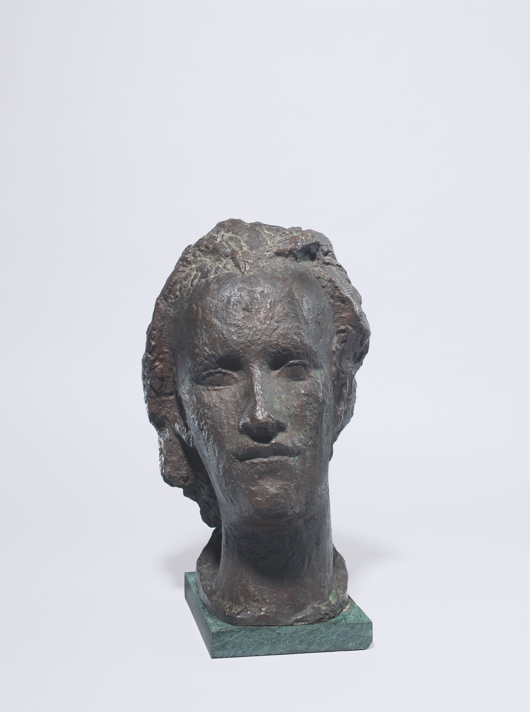 Bernhard Hoetger | Male head. (1936) | MutualArt