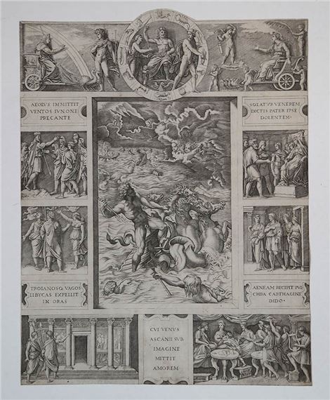 Marcantonio Raimondi | Quos Ego (1516) | MutualArt