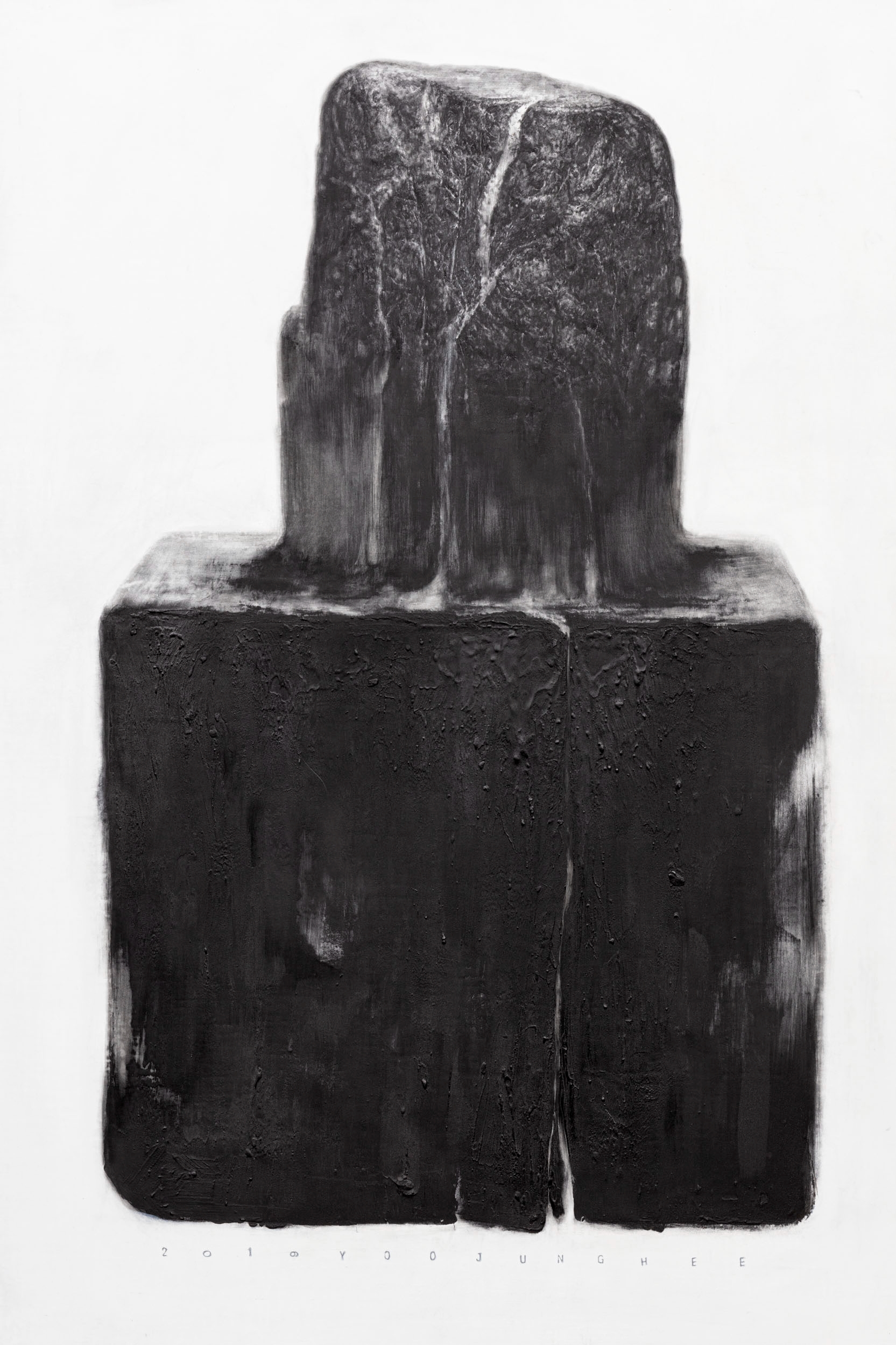 Yoo Junghie | A Thinking Stone (2019) | MutualArt