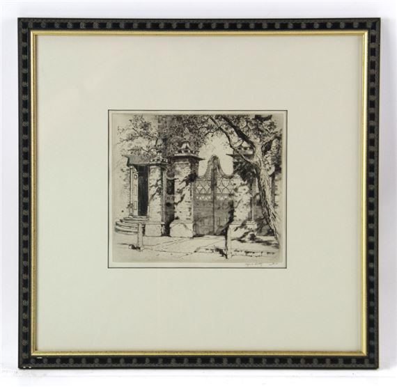 Alfred Heber Hutty | Alfred Hutty Etching | MutualArt