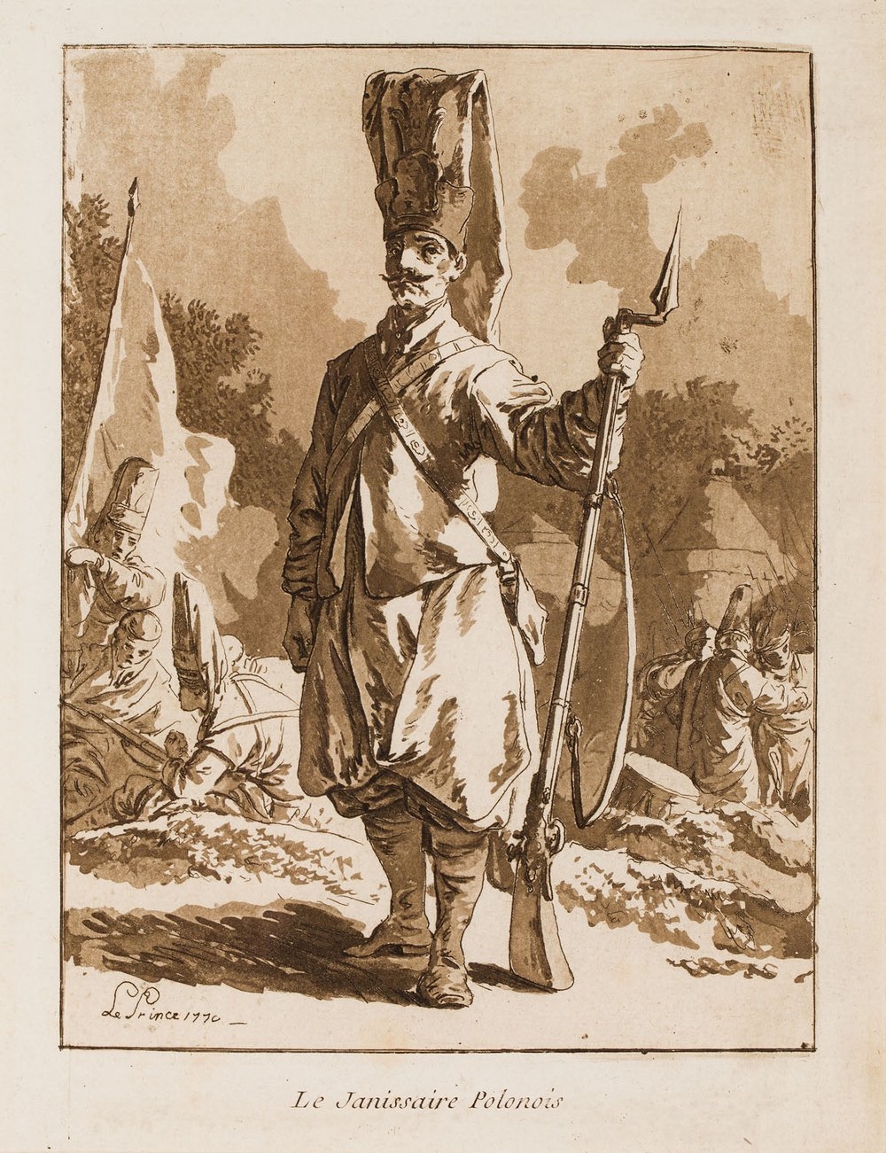 Jean-Baptiste Le Prince | Polish Janissar (Le Janissaire Polonois ...
