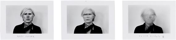 Duane Michals | Portrait of Andy Warhol (1973) | MutualArt